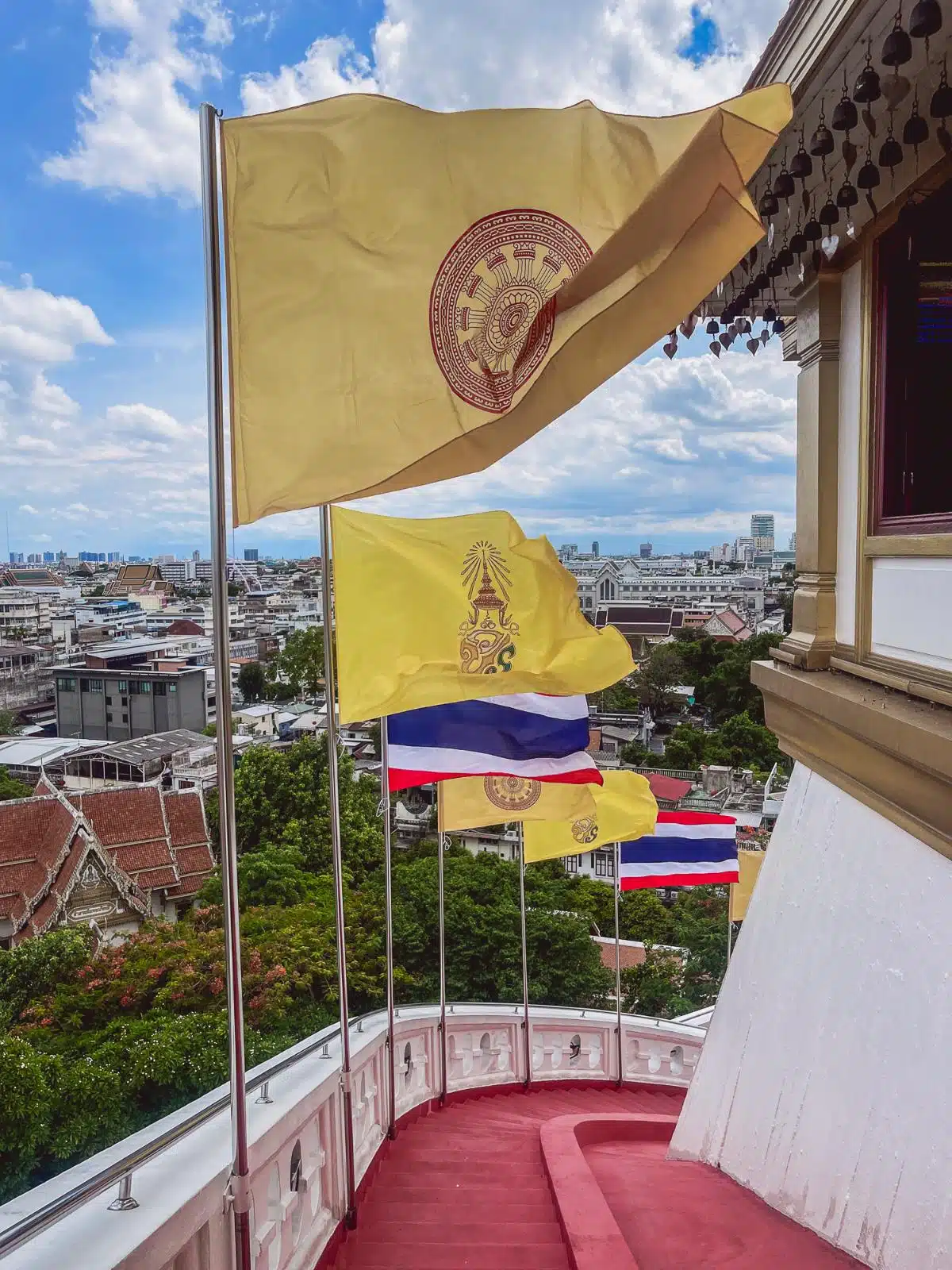 Wat Saket (Golden Mount): 300 Stufen und ein genialer Ausblick ...